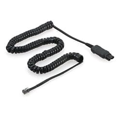 Plantronics HIC-1 Coiled QD Cord for Certain Avaya Phones